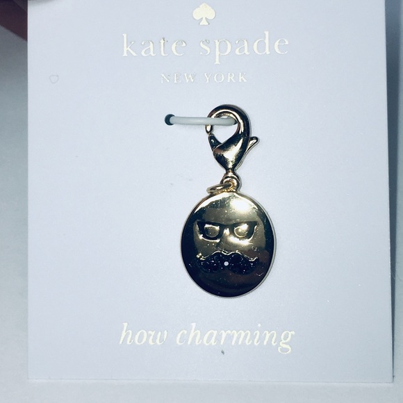 kate spade | Jewelry | New Kate Spade How Charming Glasses Mustache ...